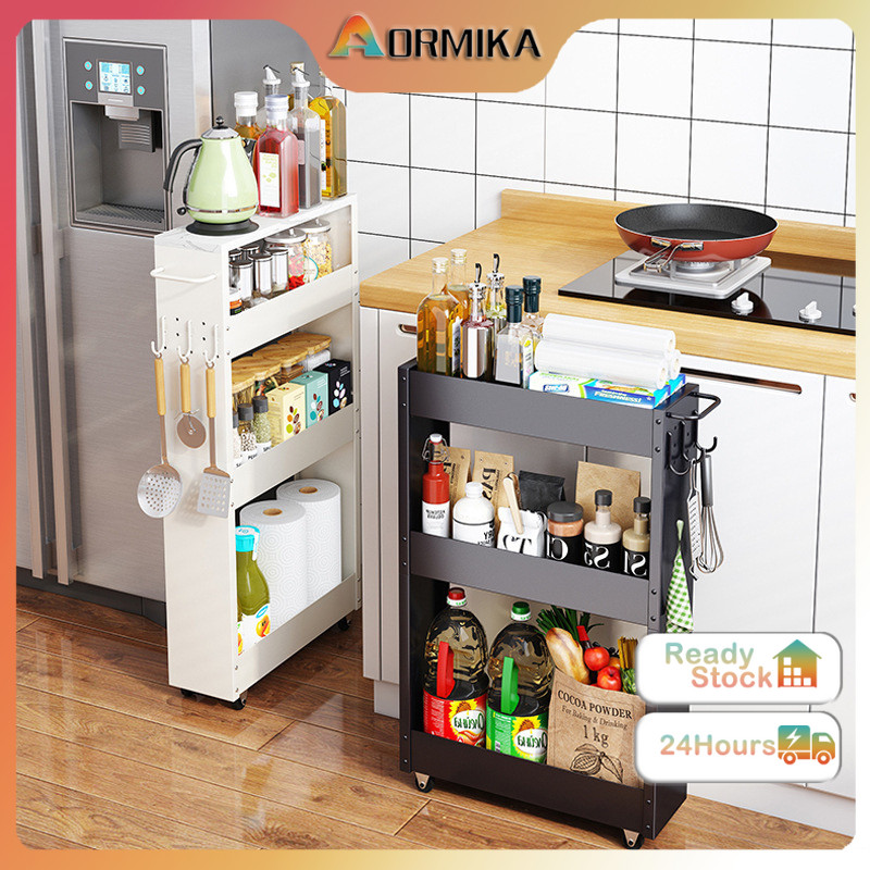 Carbon Steel Gap Organizer - Pull-Out Narrow Space Shelf | Pegboard ...