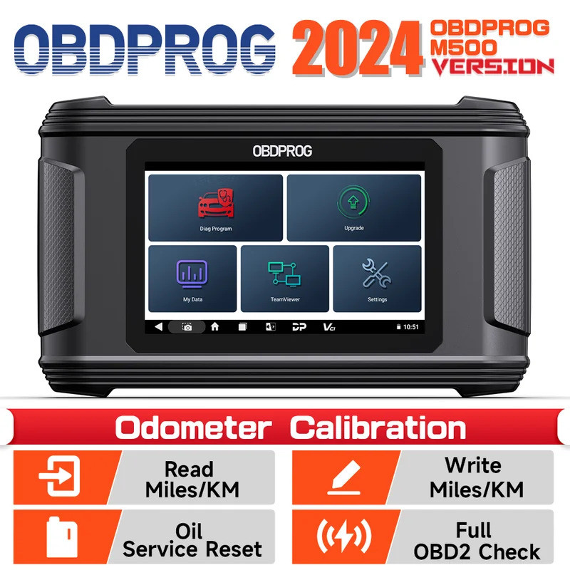 OBDPROG-Scanner de voiture Doctor M500 OBD2, adjustment of the odometer ...