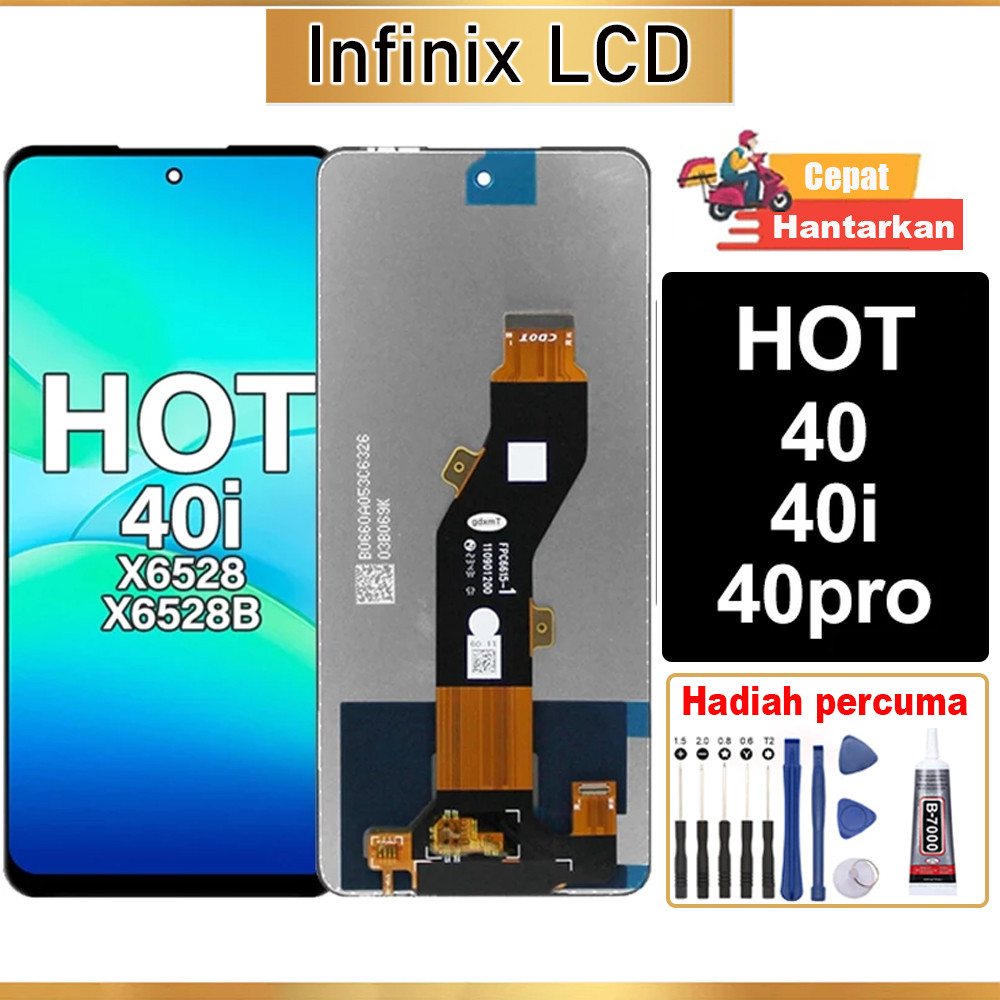 Original LCD Infinix Hot 40 Hot 40i Hot 40 Pro Screen LCD | Shopee Malaysia