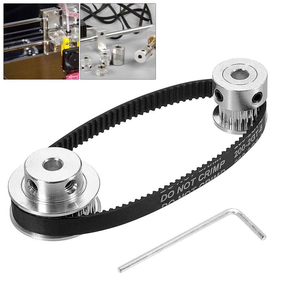 [TWILIGHT] Timing Pulley 20&36 Teeth 5mm Bore Synchronous Wheel with ...