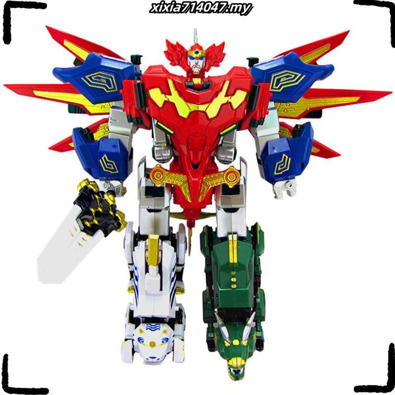 ACG 5 In 1 Action Figure Dinozord Children Gifts Toys Assembly ...