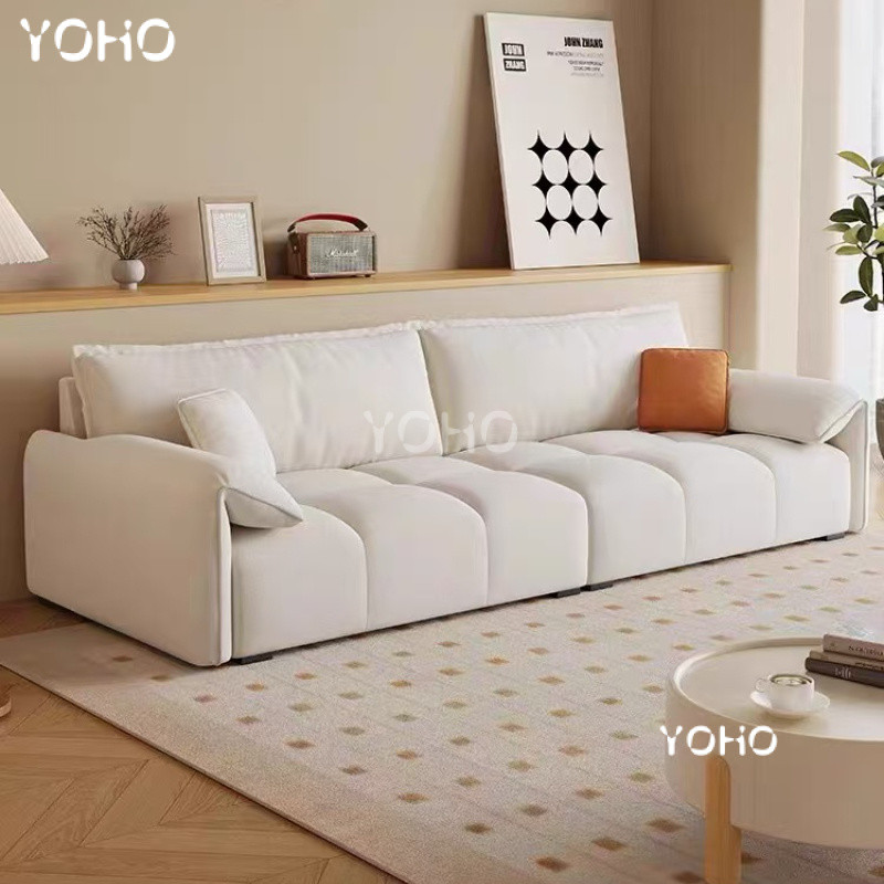 Nordic style lounge chair ear straight sofa living room simple single ...
