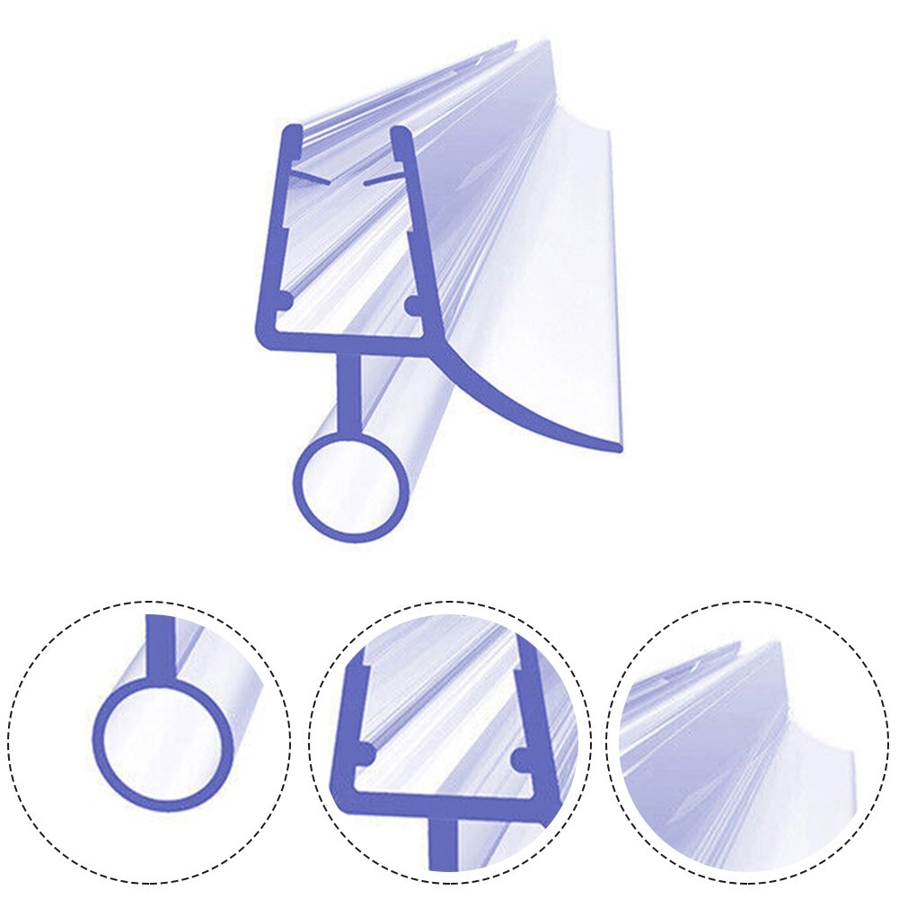 2pcs 50cm replacement seal shower shower door seal 6/8/10/12mm water ...