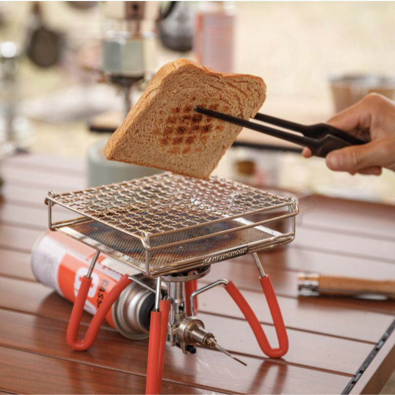 Campingmoon Stainless Steel Folding Toast US-1312 / US-1615 Grilling ...