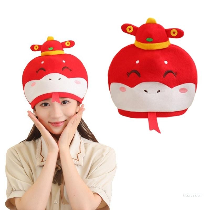 Crazy Novelty Snake Head Costume Hat Celebrations and Birthdays Hat ...