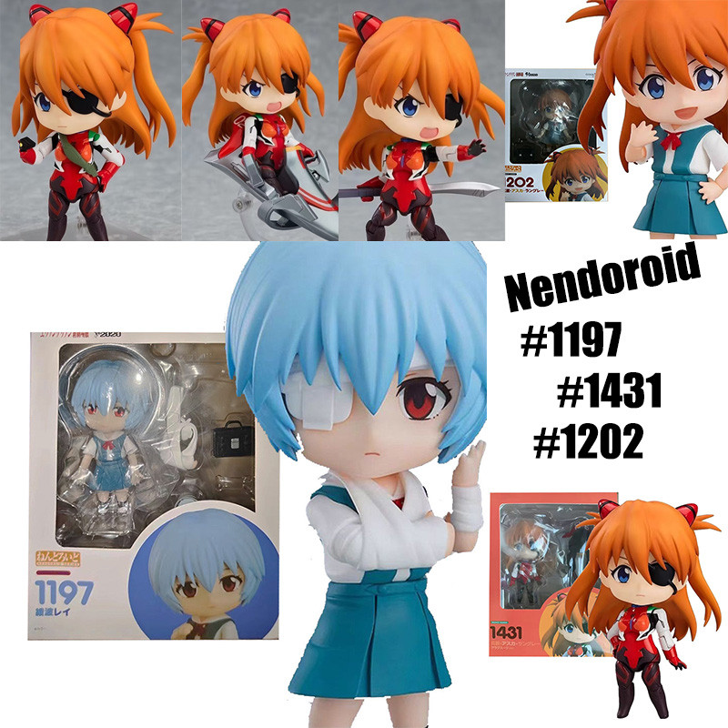 NEON GENESIS EVANGELION Nendoroid Action Figure EVA Ayanami Rei Asuka ...