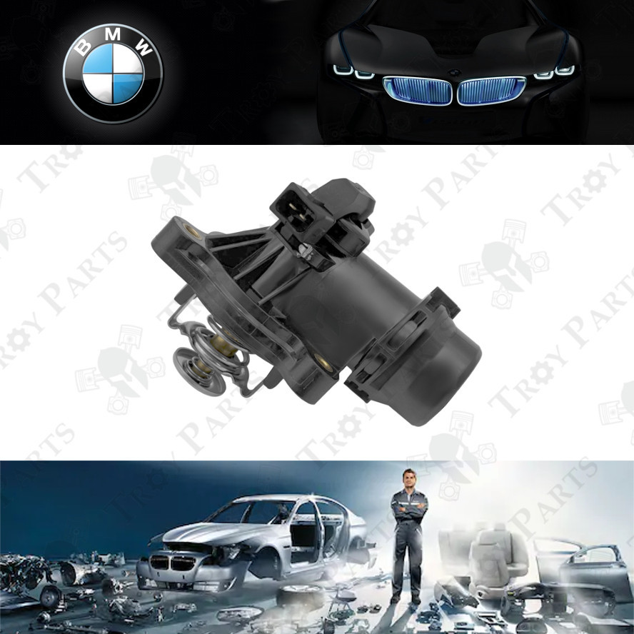 (1pc) Original BMW Radiator Coolant Thermostat Housing 11537510959 for ...