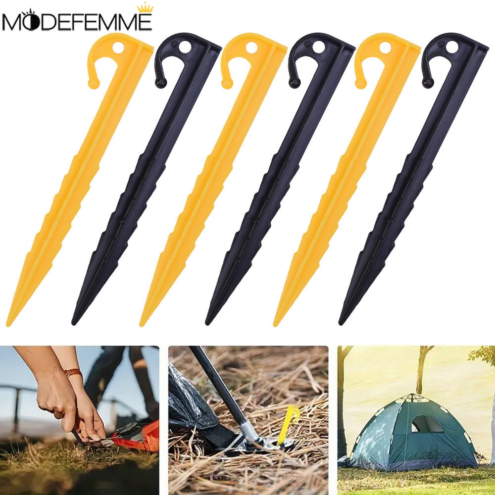 Camping Tent Fixing Hook Stakes - Ground Enclosure Pegs - Canopy ...