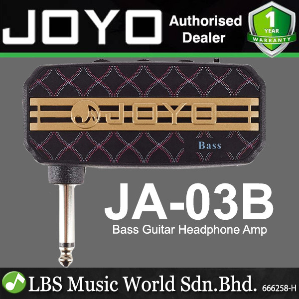 Joyo JA-03B Bass Guitar Headphone Practise Headphone Amplifier Mini Effect Amp (JA30B JA 30B ...