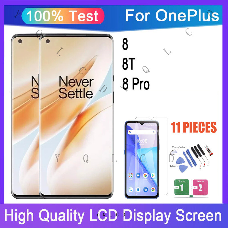 Original AMOLED Oneplus 8 8T 8 Pro LCD Display Touch Screen Digitizer Replacement | Shopee Malaysia