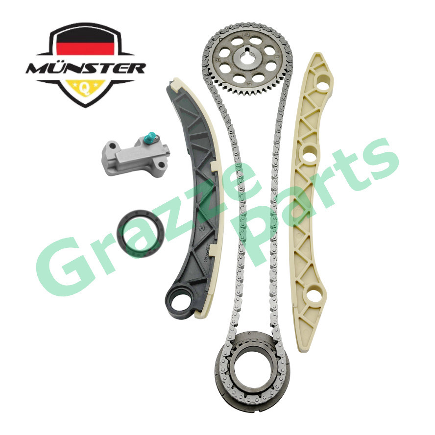 (7pc) Münster Timing Chain Kit Set for Honda Civic FD FD1 SNA 1.8 R18A ...