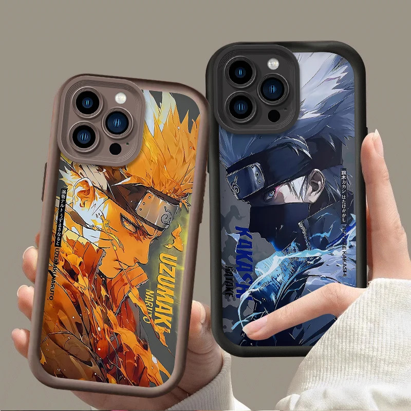 Anime Naruto Kakashi Phone Case For iPhone 13 12 11 Pro X XR XS Max 8 7 ...