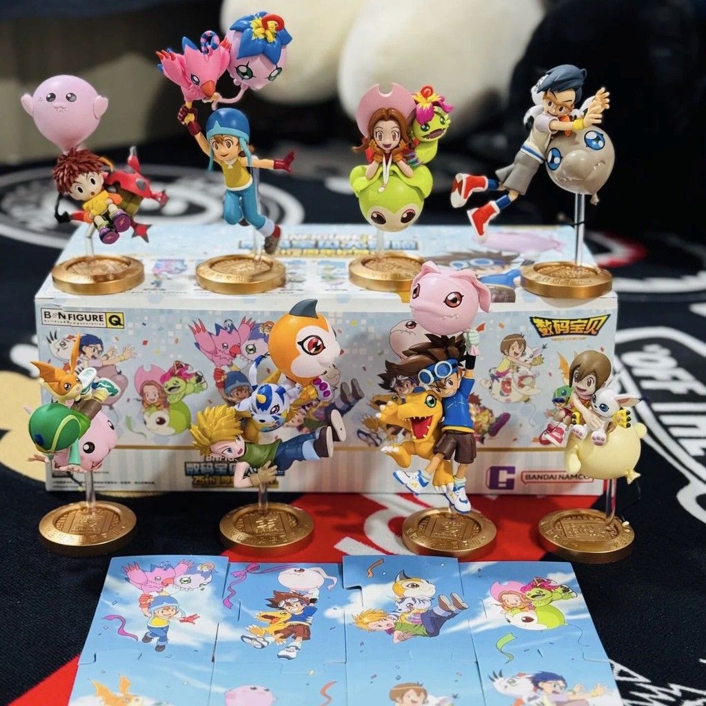 My Blind Box Genuine Bandai Digimon Balloon Adventure Blind Box Trendy ...