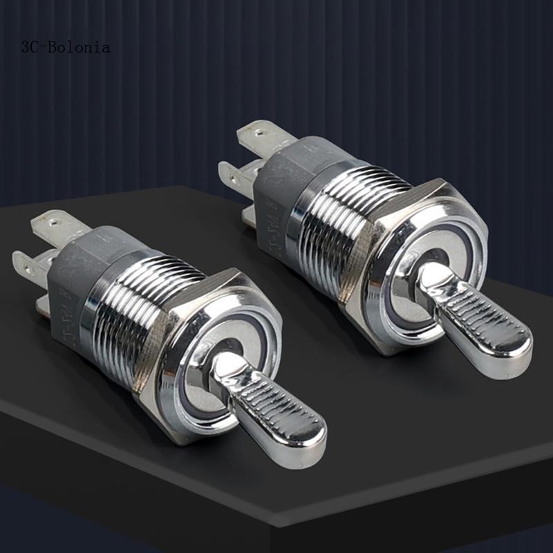 Sturdy Metal Toggle Switches With Two Positions and LED Indicators Use ...