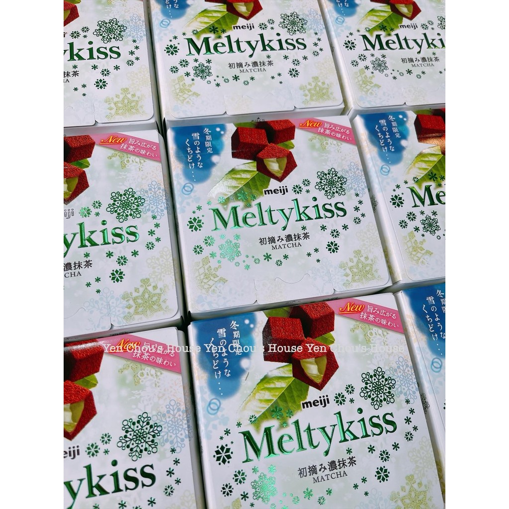 Meiji Meltykiss Premium Matcha Chocolate-56g | Shopee Malaysia
