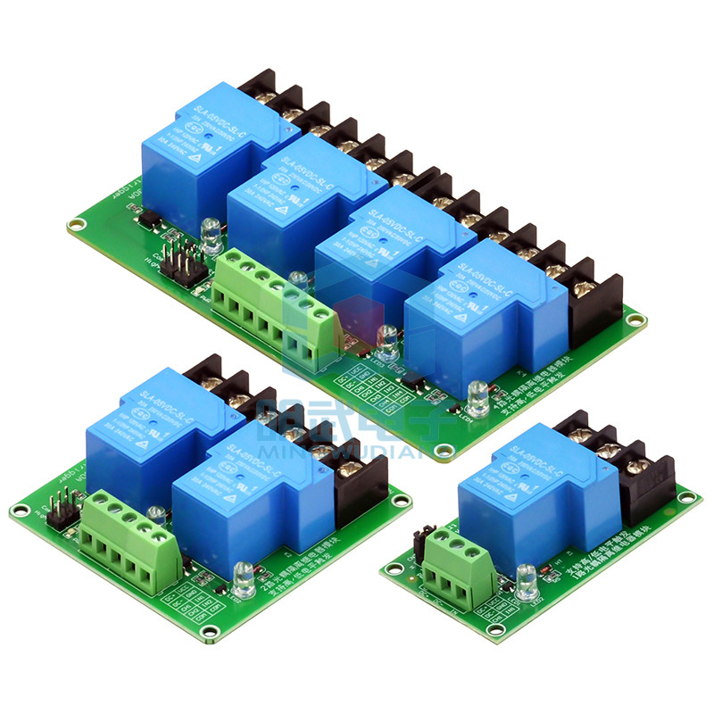 1 Channel 2 Channel 4 Channel 30A High Low Level Trigger Relay Module ...