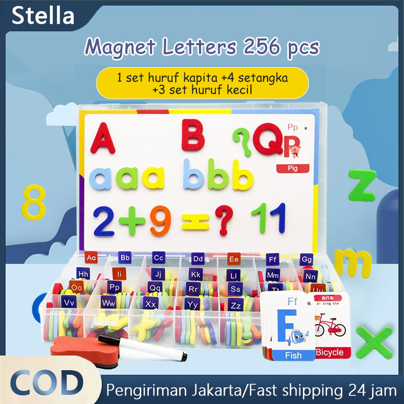 Magnetic Letters ABC Letters 26 Upper and Lower Case Letters Eva Foam ...