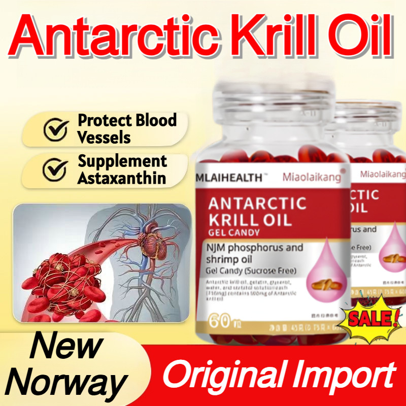 Njm Antarctic Krill Oil with Omega-3 EPA, DHA, Astaxanthin ...