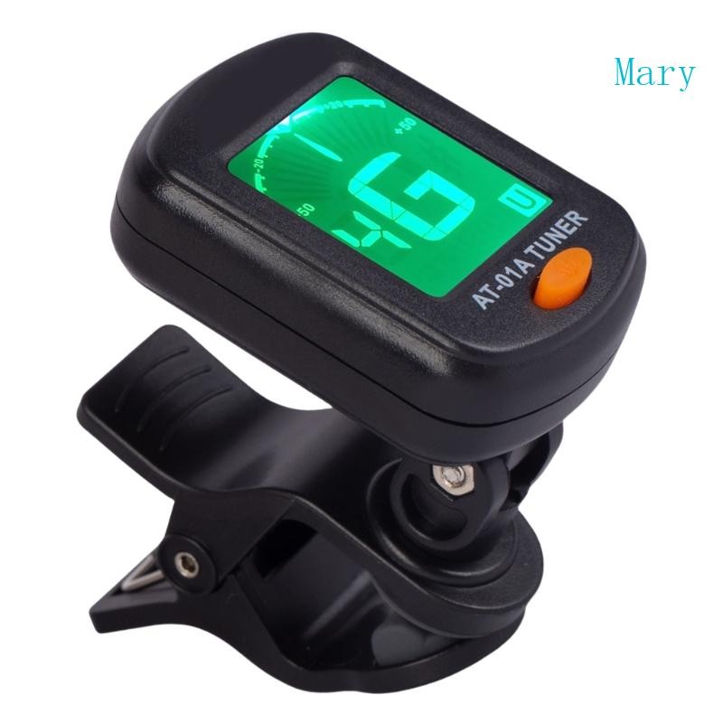 Mary Clip on Rotating Guitar Tuner Electric Guitar Tuner Universals ...