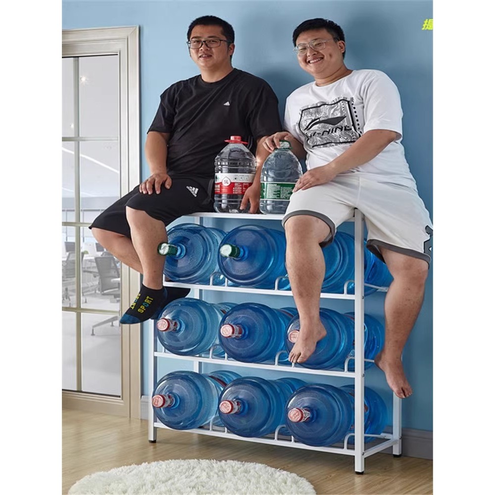 Double Drainage Bucket Rack Large Barrel Mineral Water Storage Rack ...