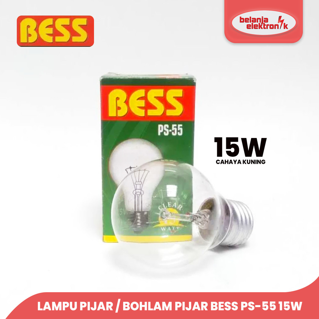 CAHAYA BESS PS-55 15 WATT TURMERIC LIGHT BULB LIGHT | Shopee Malaysia
