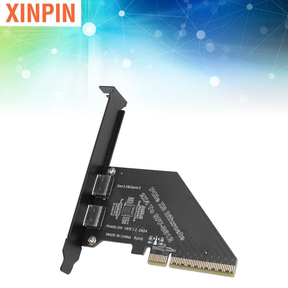 Xinpin PCIe 4.0 X8 to Oculink Card 128 GTs High Speed Data Transfer ...