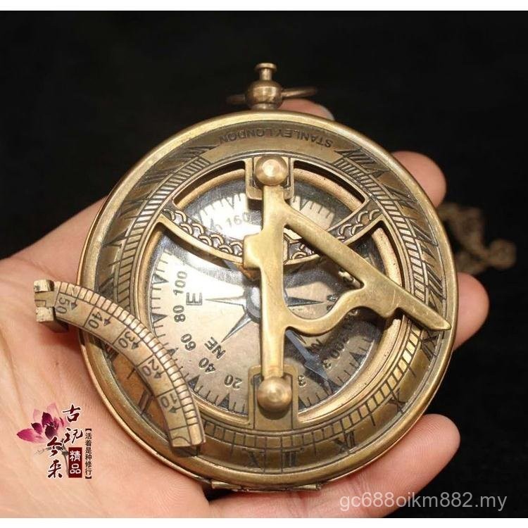 Antique Ancient Large Compass Navy Compass Antique Pocket Watch Pointer ...