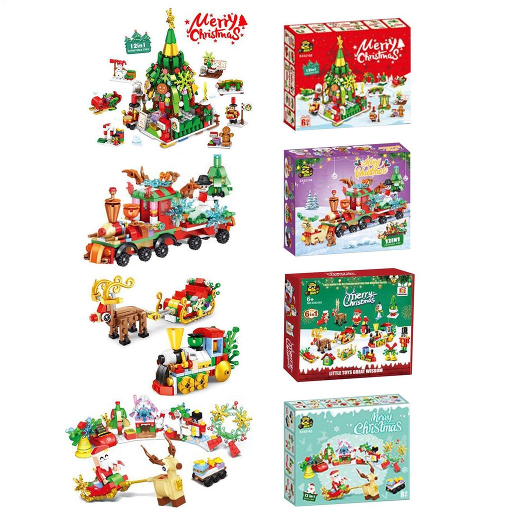 Christmas Countdown Building Blocks 24 Days Advent Building Block ...