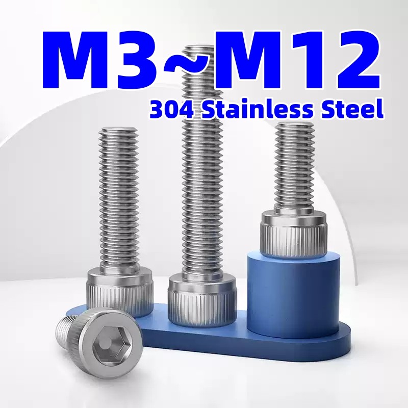 304 Stainless Steel Anti Tooth Cup Head Hexagonal Left Turn Bolt Anti ...