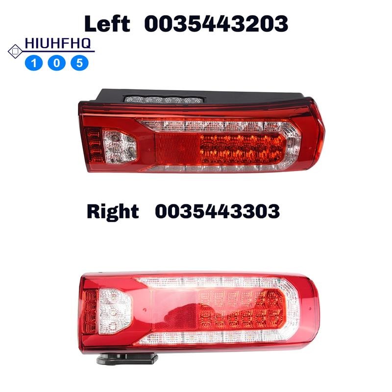 24V Tail Light for Mercedes Actros Mp4 Mp5 LED Rear Lamps with Buzzer ...
