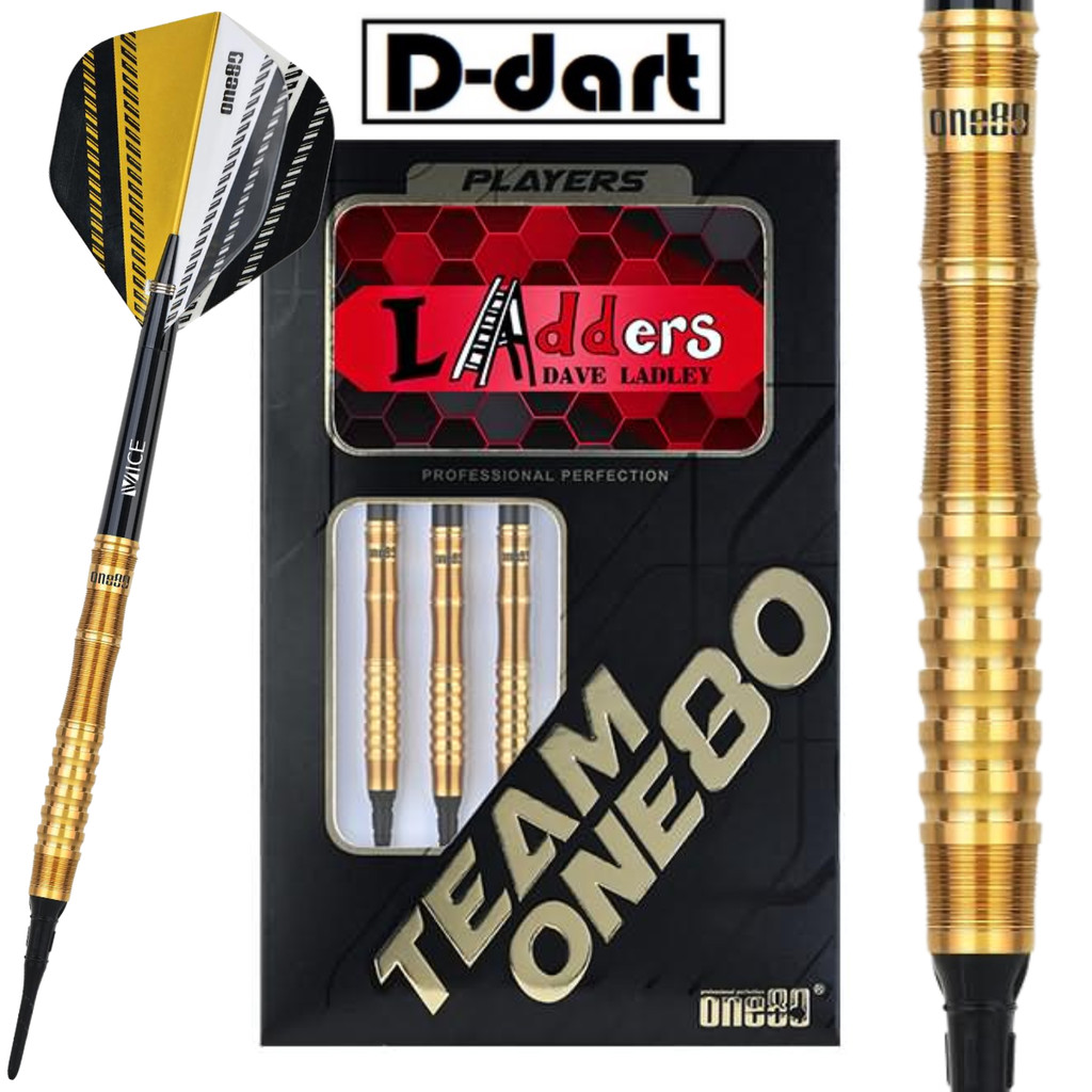 ONE80 SOFT TIP DART - 20G Dave Ladley Ladders Signature Dart Set ...