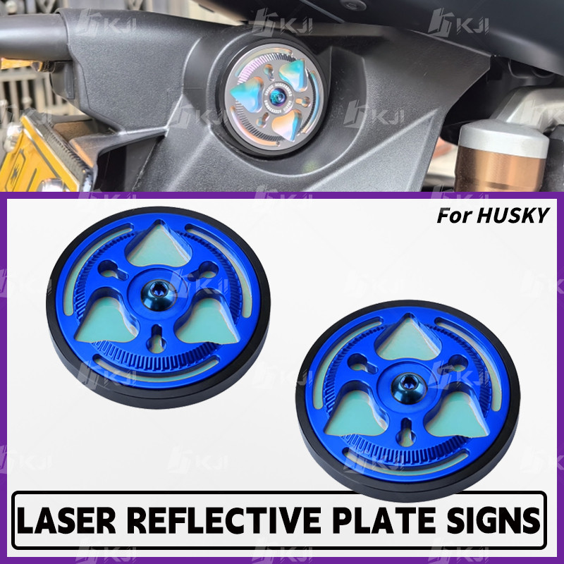 For SYM HUSKY 150/300 Reflectors Night Driving Reflective Warning Sign ...