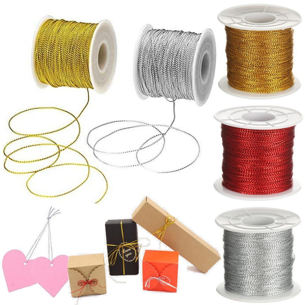 20 Meters Tinsel String Craft Making Cord Non Stretch Jewelry Making ...