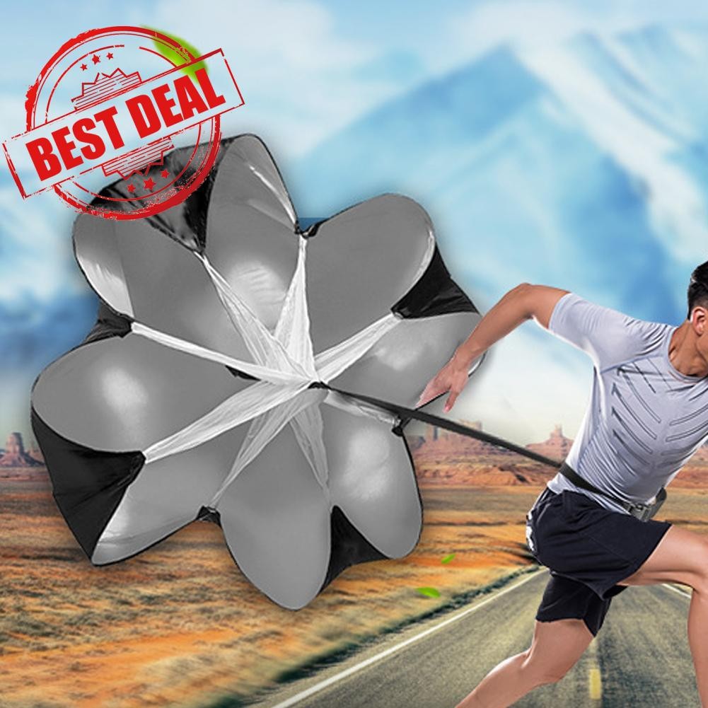 Running Parachute Speed Training Resistance Chute Fitness Soccer ...