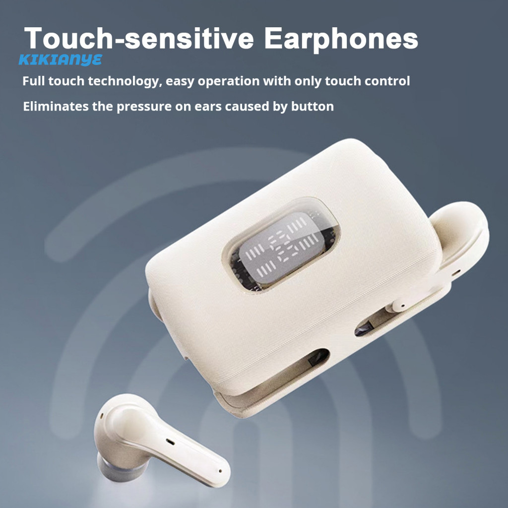 Noise-canceling Touch Control Earbuds Wireless Earbuds Wireless ...