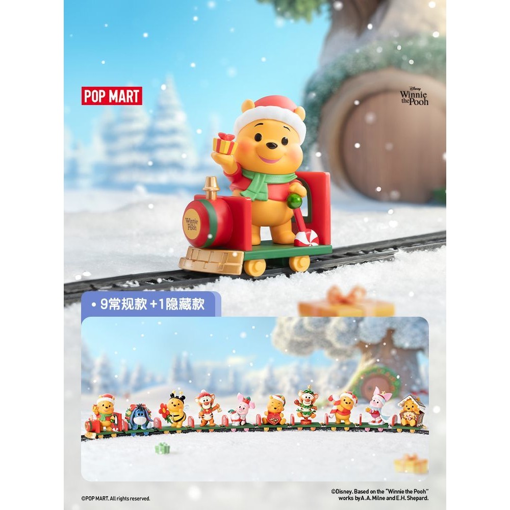 Genuine POPMART Disney Winnie the Pooh series official art toy pop mart ...