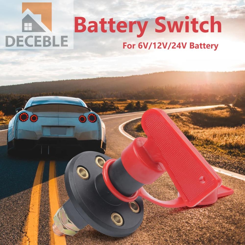 [Deceble.my] Universal Battery Switch 12V Battery Power Cut Switch ...