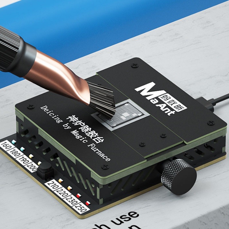 New MaAnt SL-1 Heated Quick Glue Removal Fixture For Mobile Phone PCB Motherboard Chip IC Glue ...