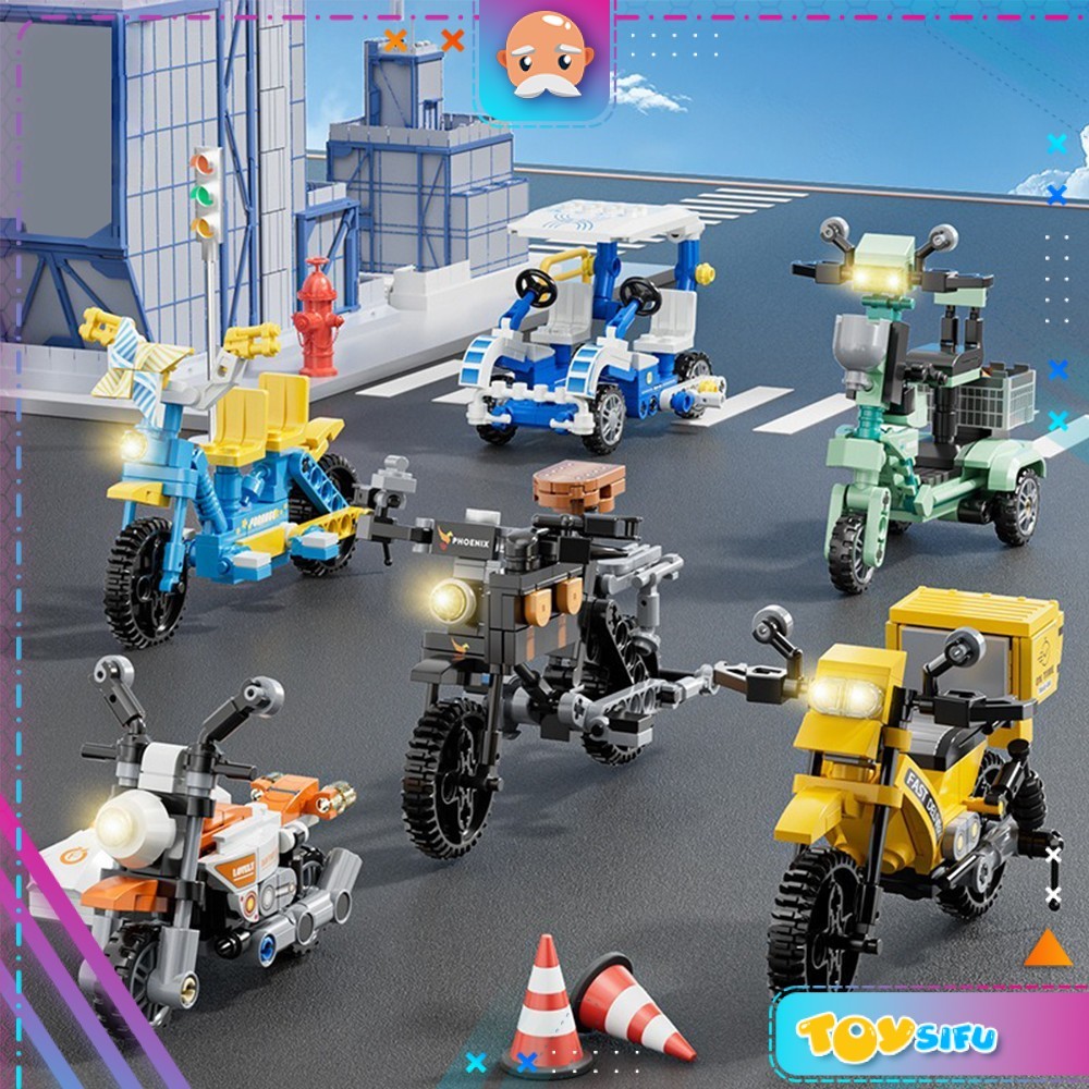 [6 IN 1] Forange FC8131 Motorcycle 2.0 TINY Tricycle Series Bicycle ...