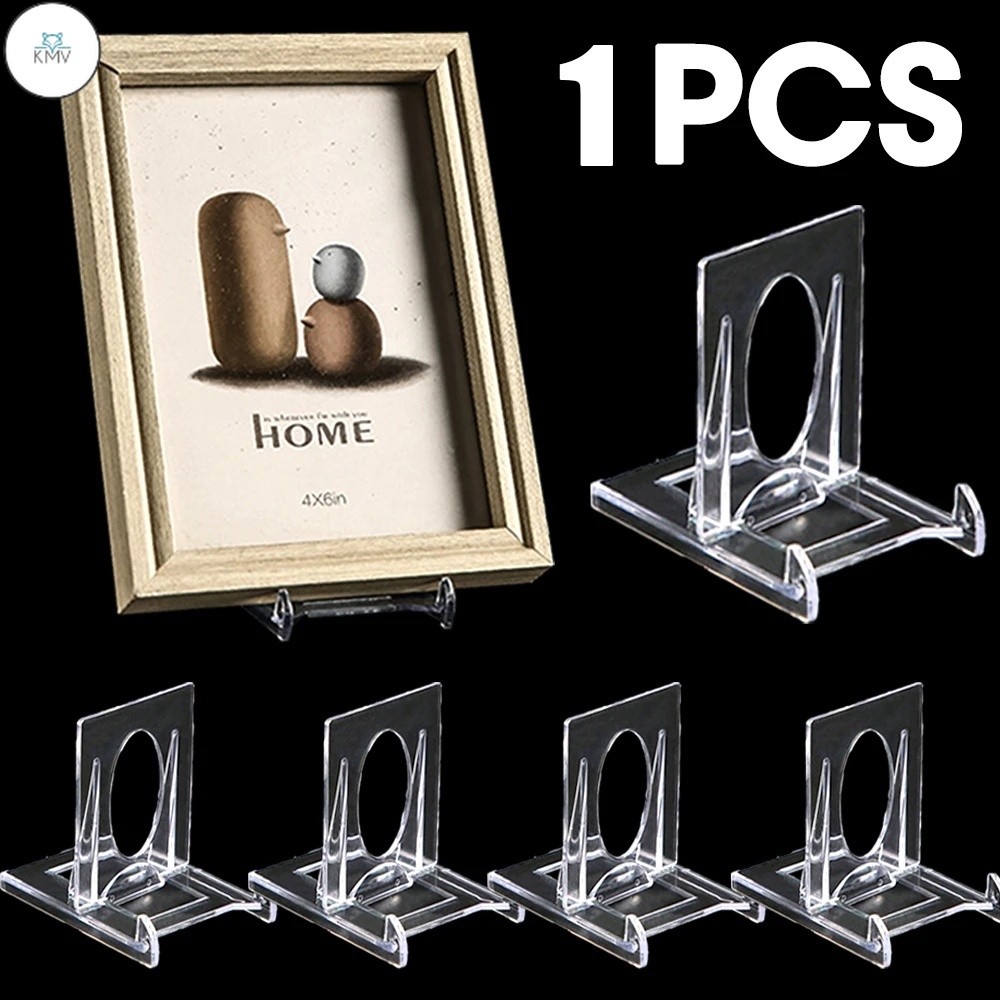 KMV Vertical Picture Frames Rack Clear Idol Card Display Stand ...