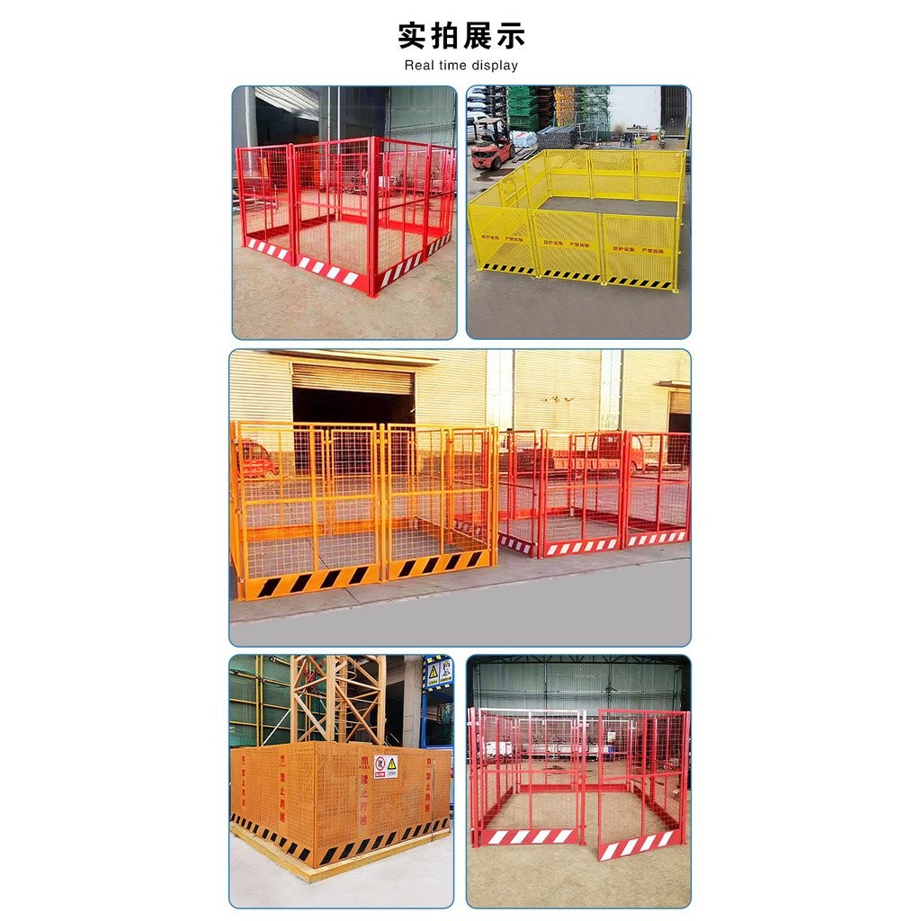 Tower Hanging Fence Base Pit Pro-Side Protection Fence Construction ...