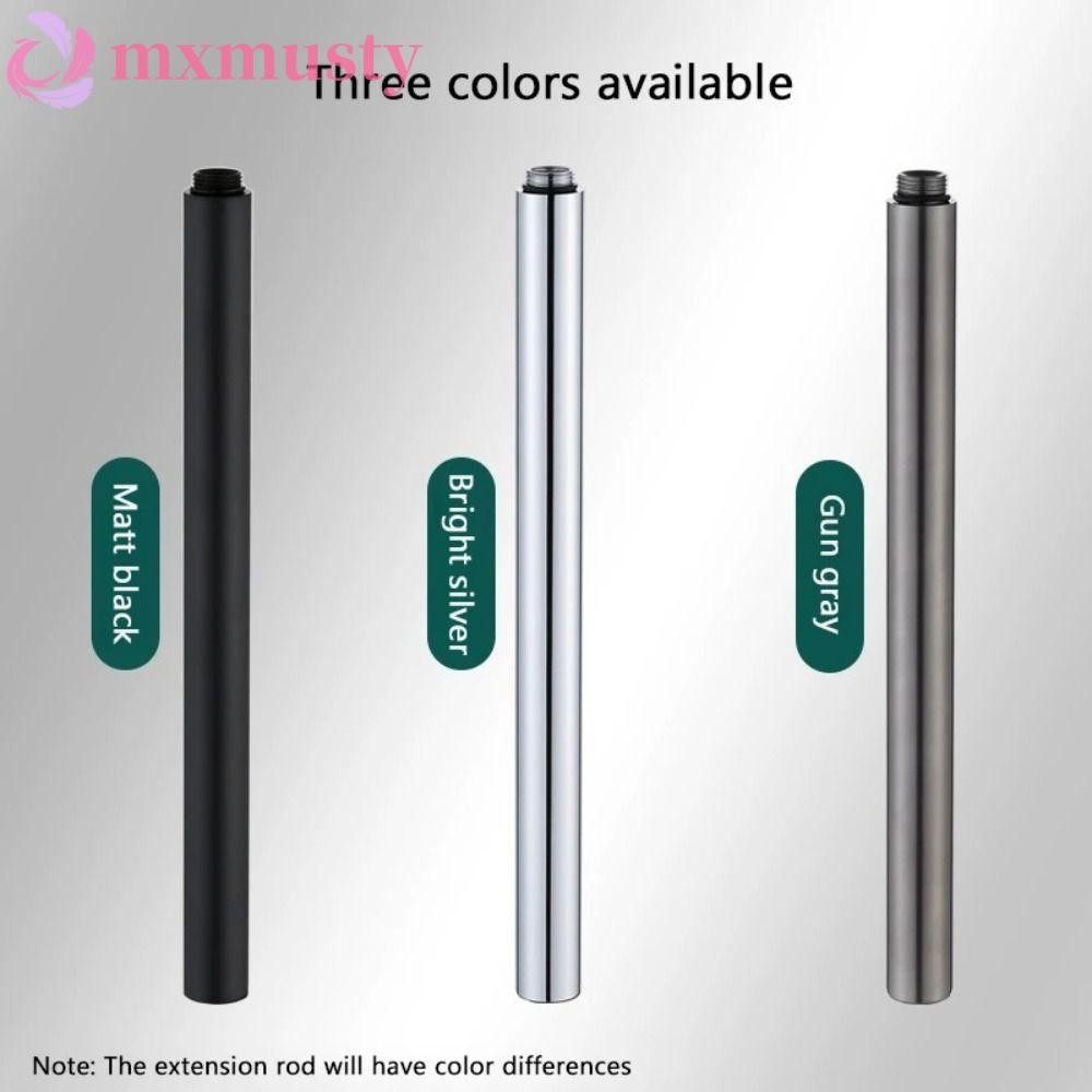 MXMUSTY Shower Extension Pipe, Round Extension Tube Extension Pipe ...