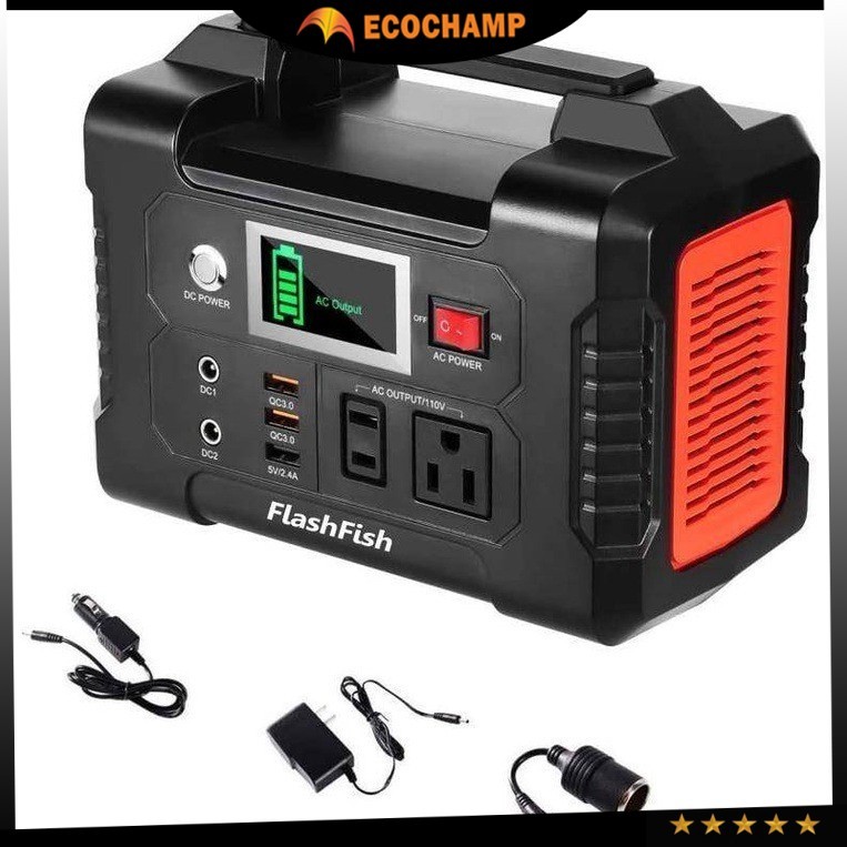 200W Power Station Portable Power Station Solar Generator Backup ...