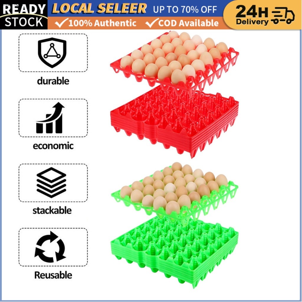 Dulang Telur Plastik Egg Plastic Tray Can Hold Storage 30 Eggs Sarang ...
