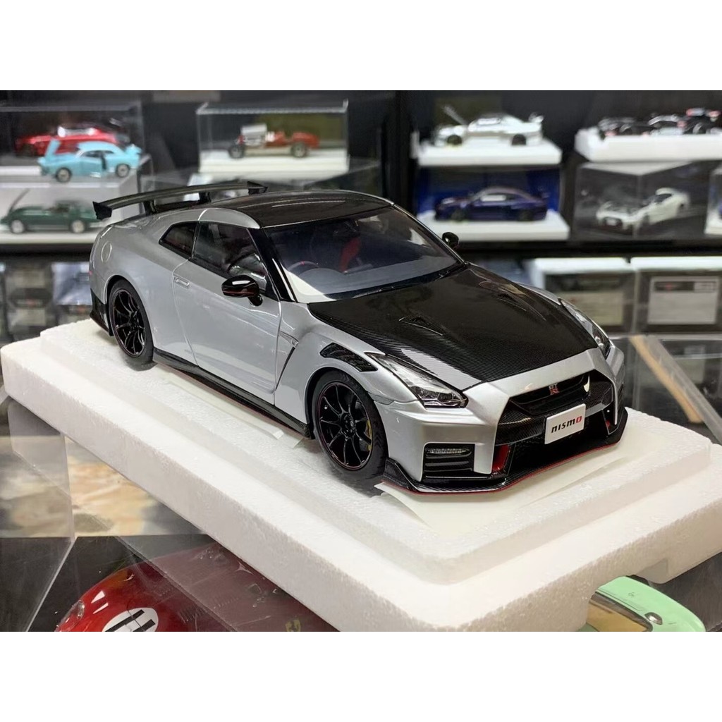 1/18 autoart Nissan Nissan GTR R35 Nismo Silver Car Model | Shopee Malaysia