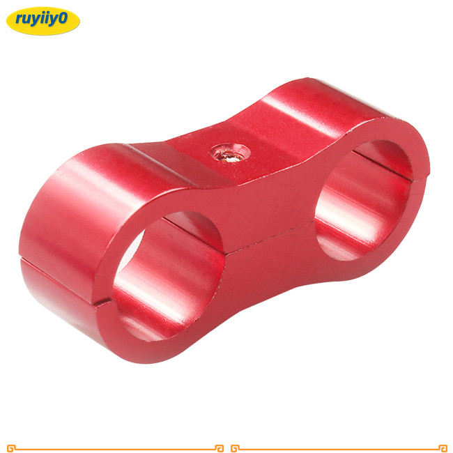 Ruy Hose Separator Clamp Aluminum Alloy Hose Separator AN4 Double Hole ...