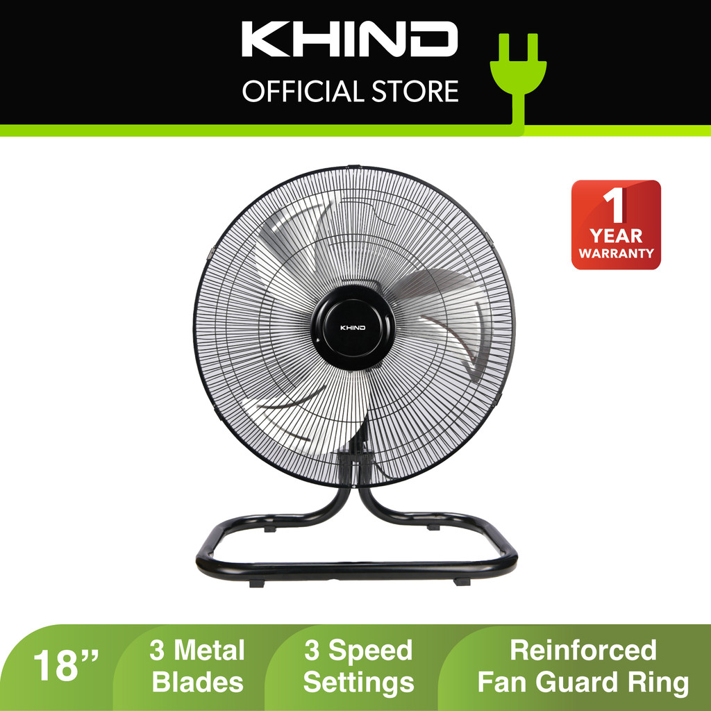 KHIND 18” Industrial Floor Fan FF1805 | Shopee Malaysia