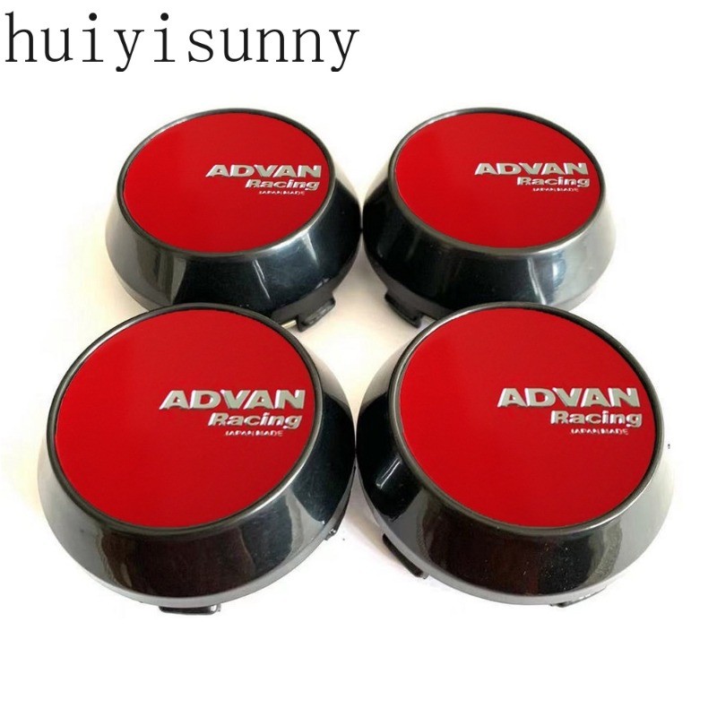 HYS 4pc 60/64/65/68/69MM ADVAN Racing Modified Wheel Center Cover Rim ...