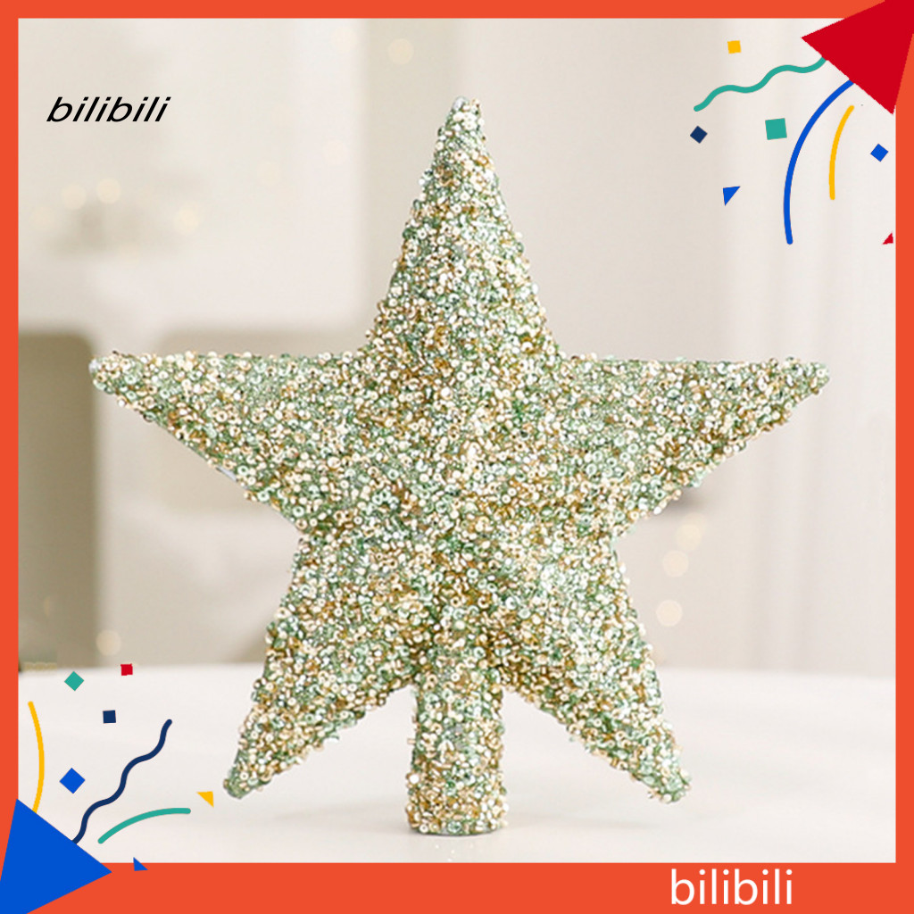 BIL Table Centerpiece Star Christmas Tree Star Topper Sparkling ...