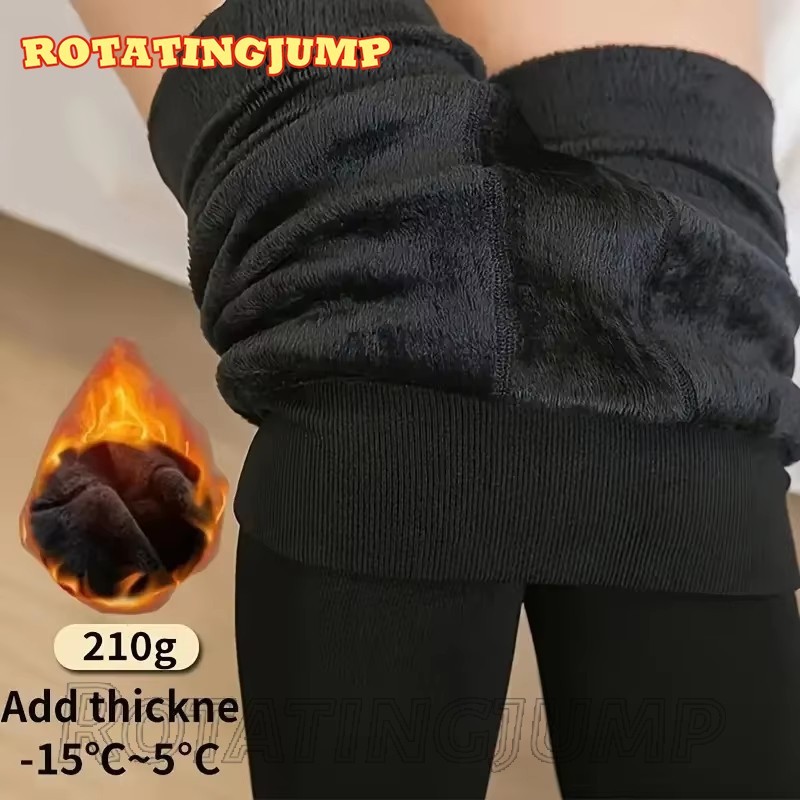 Thicken Thermal Leggings - For Women Winter Warmer Tights - Step on the ...